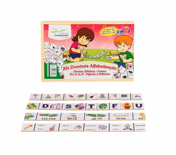 Kit Dominós Alfabetização